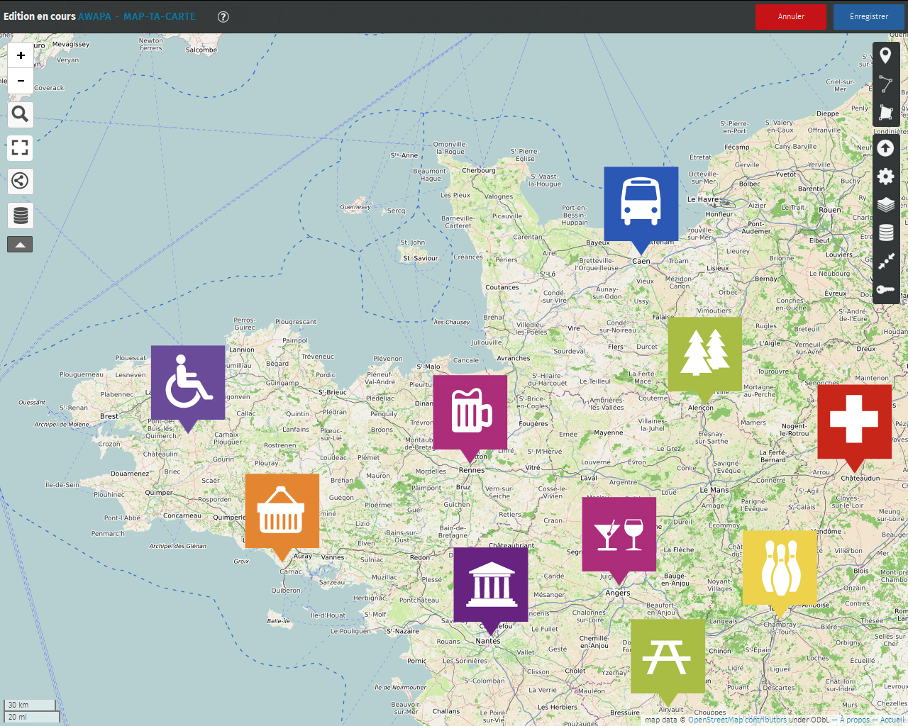 Cartographie personnalisée :: Map-Ta-Carte